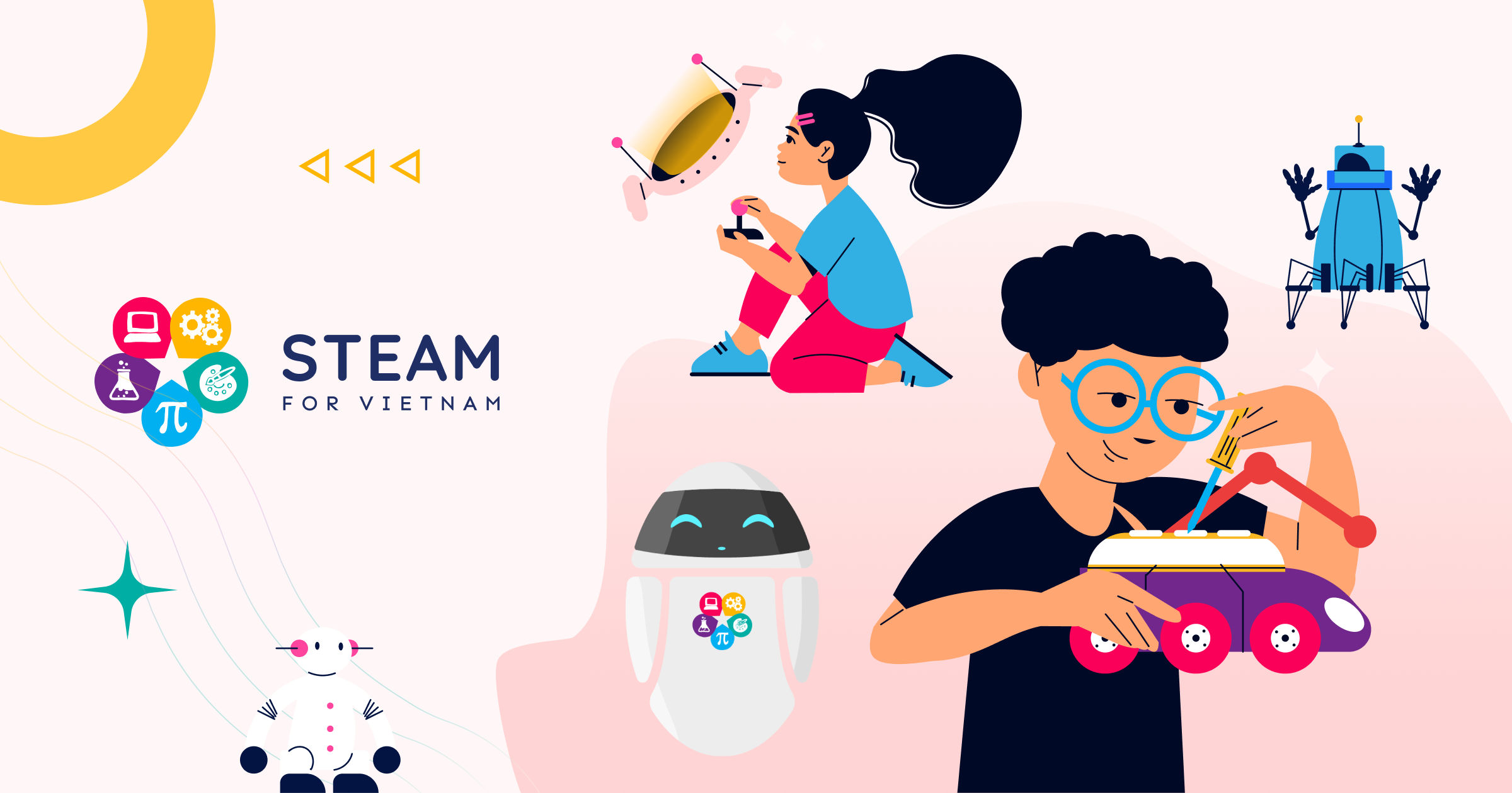 Khoá học | STEAM for Vietnam